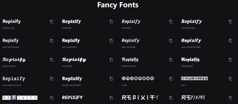 Stylish Fancy Text Generator | Create Fancy Text for Free